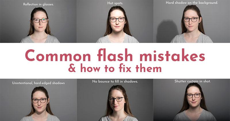 Common flash mistakes in the studio • Julia Nance Portraits